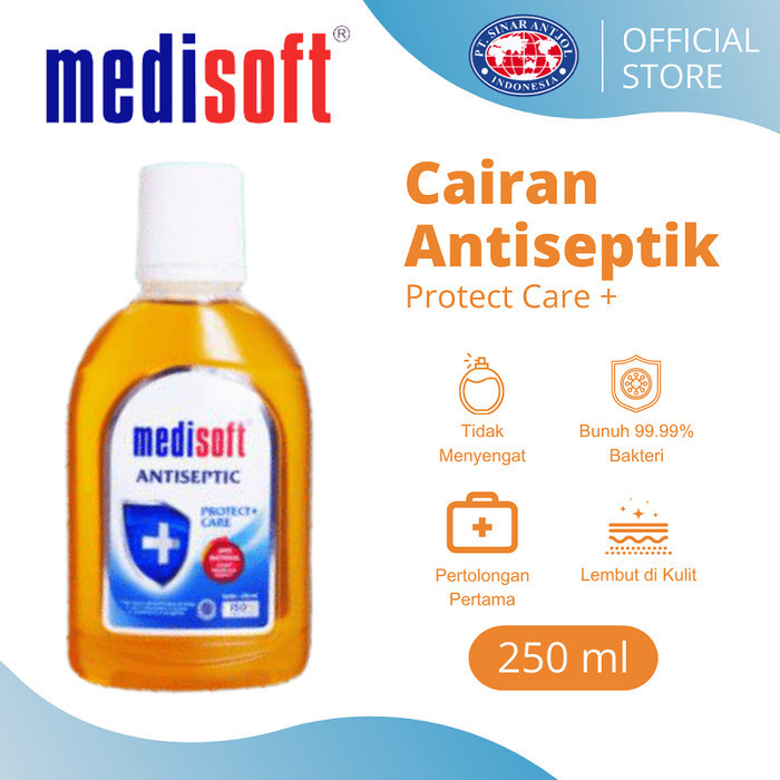 Jual Sale Medisoft Antiseptic Liquid 250Ml Cairan Antiseptik Multiguna ...
