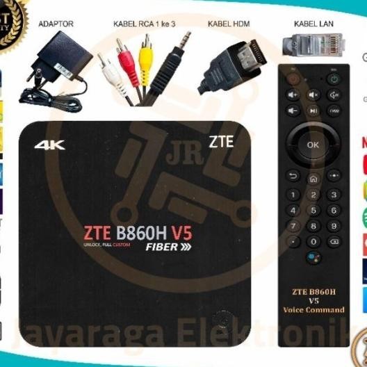 Jual Set Top Box Android Tv Zte B860H V5 Hybrid 4K, Full Unlo, | Shopee ...