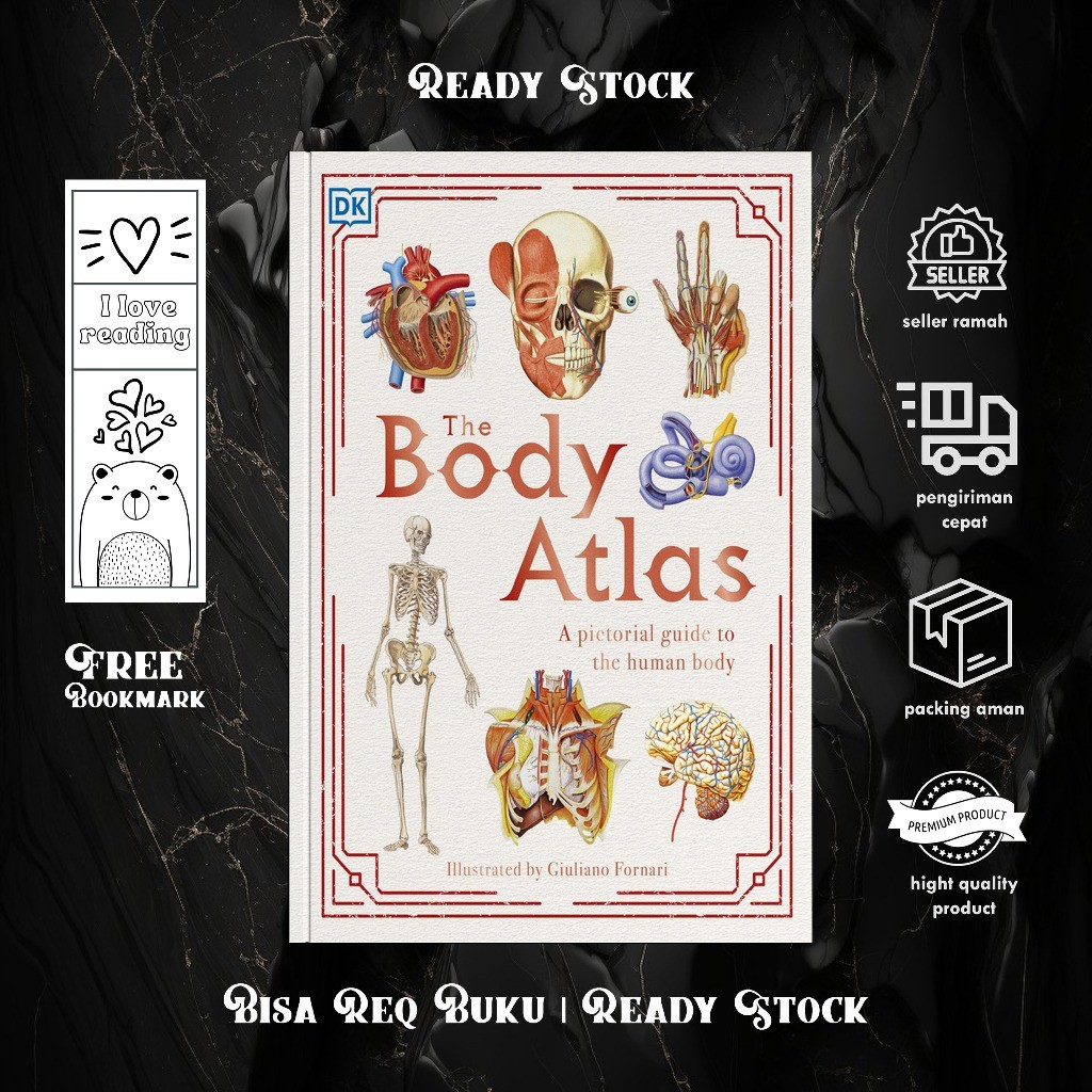 Jual The Body Atlas by DK (English) | Shopee Indonesia