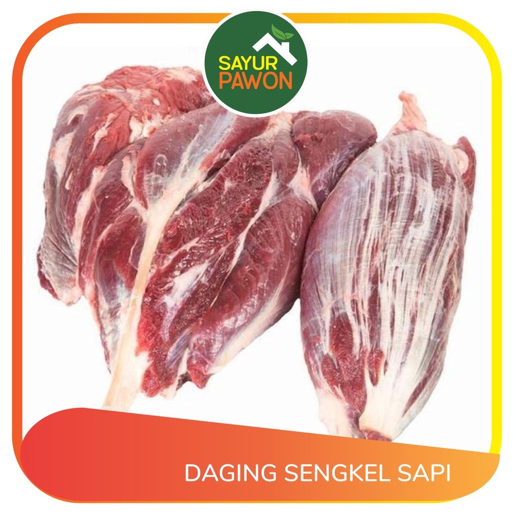 Jual DAGING SENGKEL SAPI SEGAR per 250 gram / BEEF SHANK | Shopee Indonesia