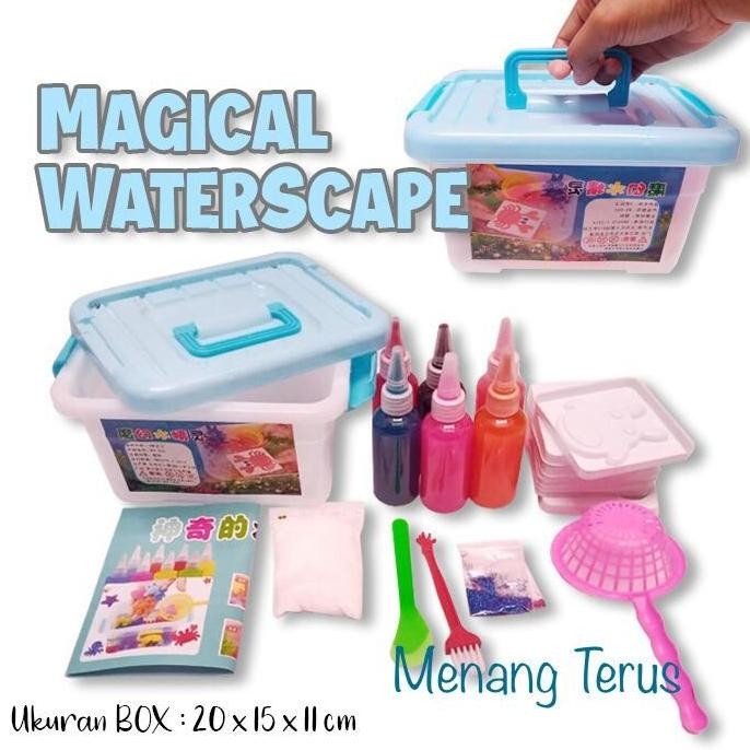 Jual Magical Waterscape / Mainan Edukasi Anak DIY Sensory play | Shopee ...