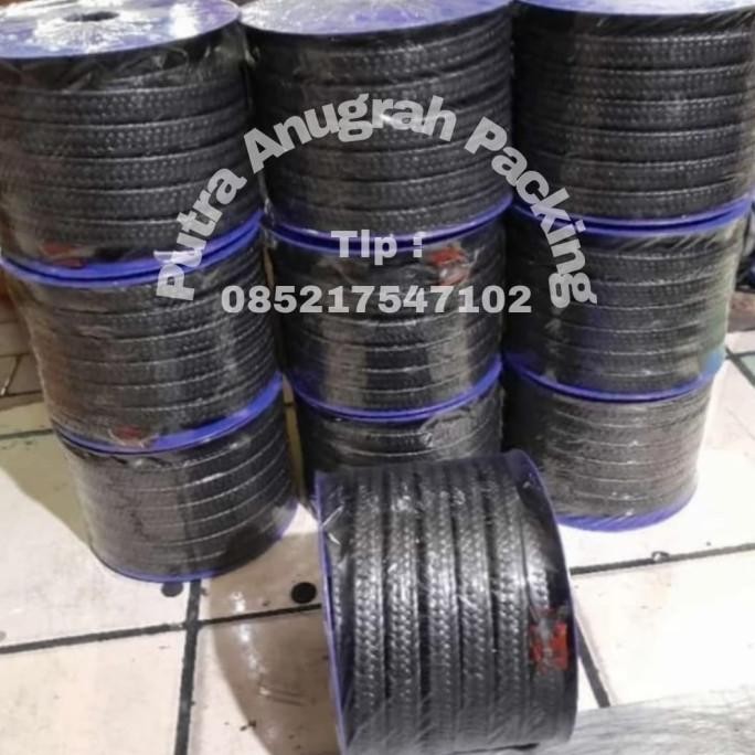 Jual Packing Graphite PTFE 5/16" / gland packing GFO 8mm x 8mm x 1roll ...