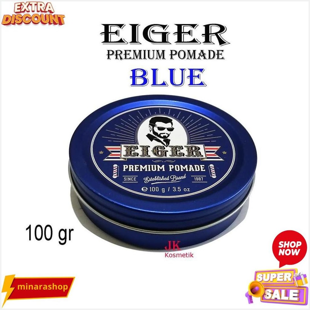 Jual Eiger Pomade Premium 100 Gr - Minyak Rambut Pria Original Produk ...