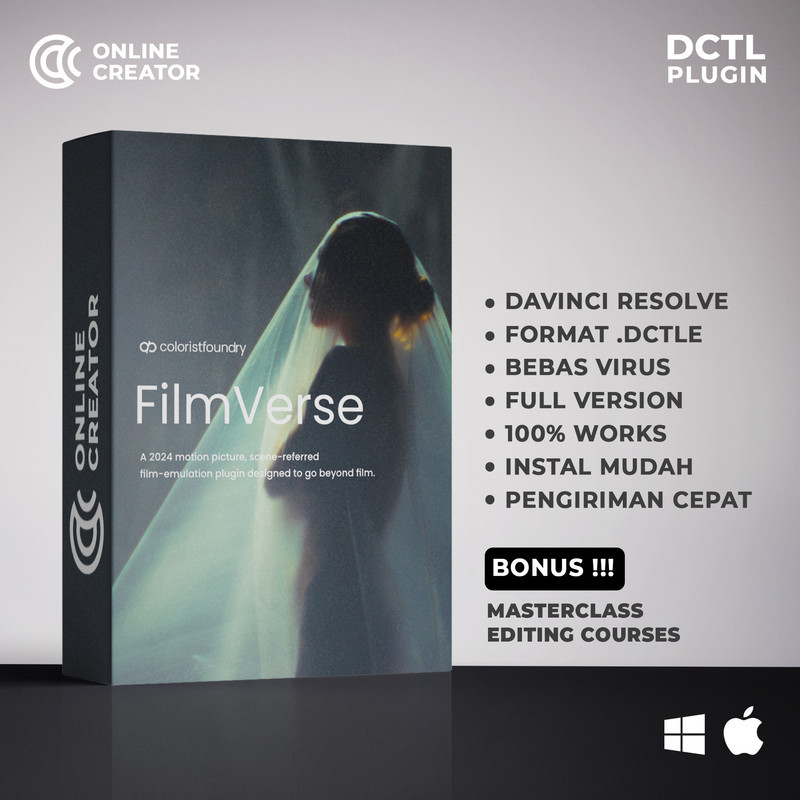 Jual Film Verse V2.1 Colorist Foundry FilmVerse | Shopee Indonesia
