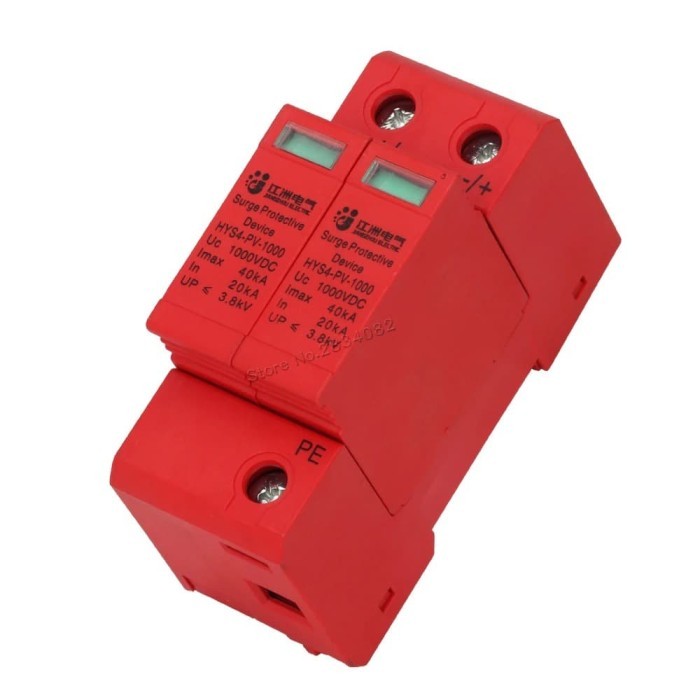 Jual GOSEND! DC SPD 2P 500V SURGE ARRESTER PROTECT DEVICE SOLAR PV ...