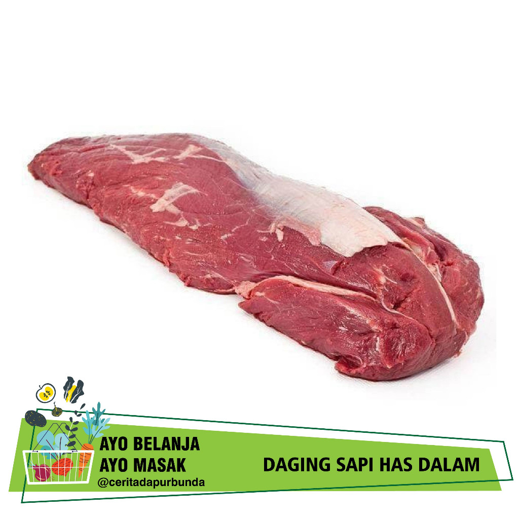 Jual DAGING SAPI HAS DALAM FRESH LOKAL [per 250 gram] | Shopee Indonesia