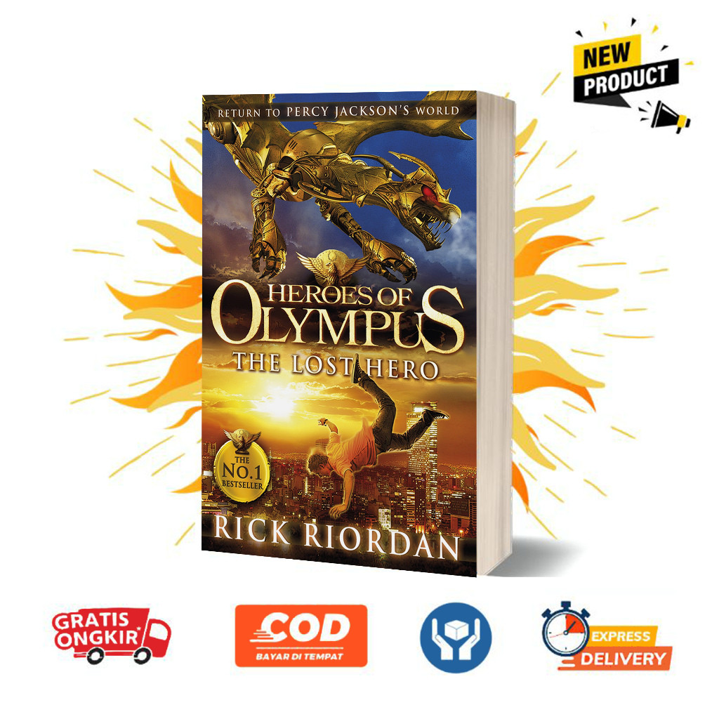 Jual The Lost Hero by Rick Riordan (English) | Shopee Indonesia