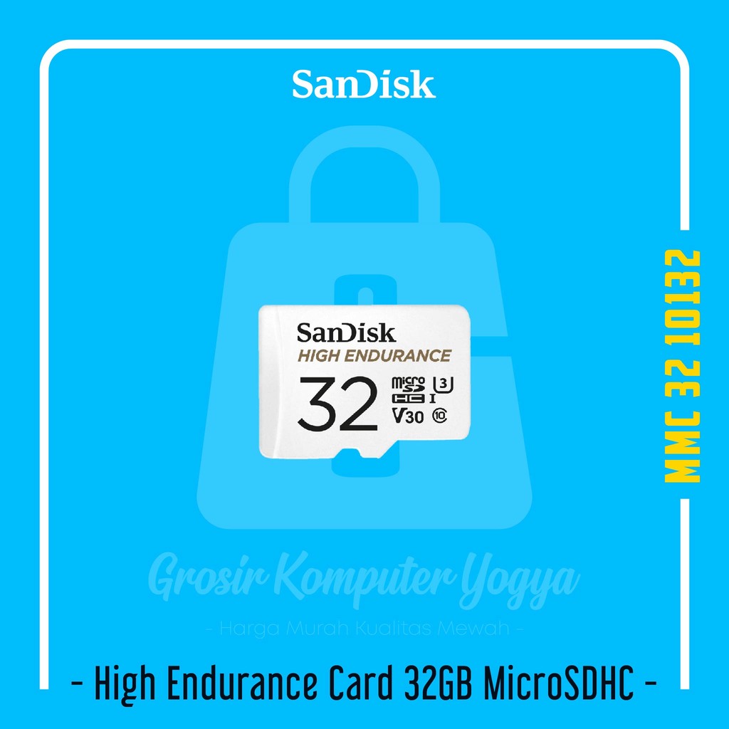 Jual SanDisk High Endurance Card 32GB 4K UHD U3 100Mbps Micro SD Card ...