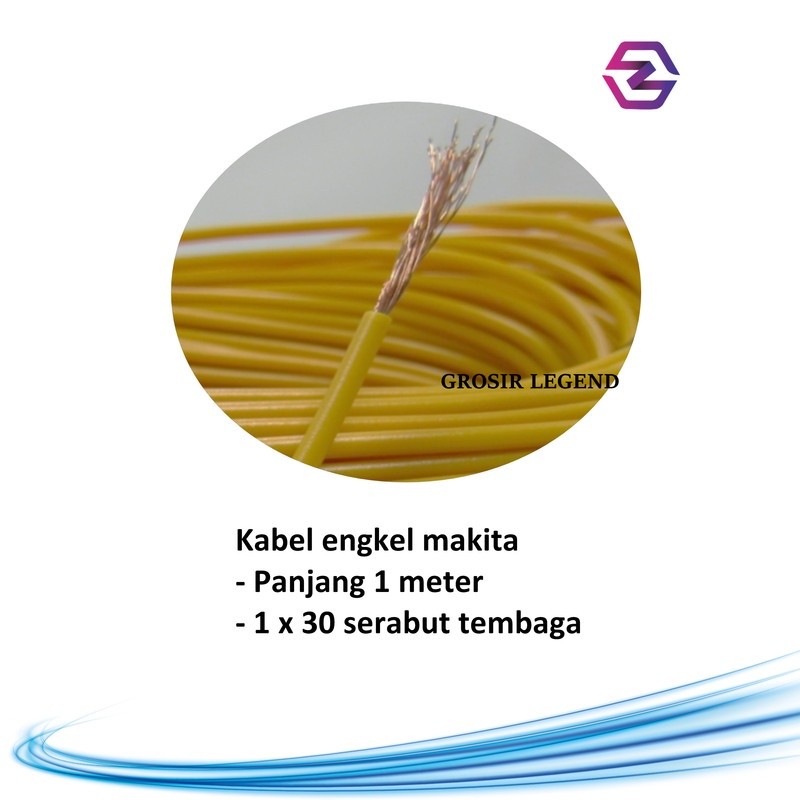 Jual Kabel serabut listrik 1x30 0,12 1 meter Makita tembaga murni | Shopee Indonesia