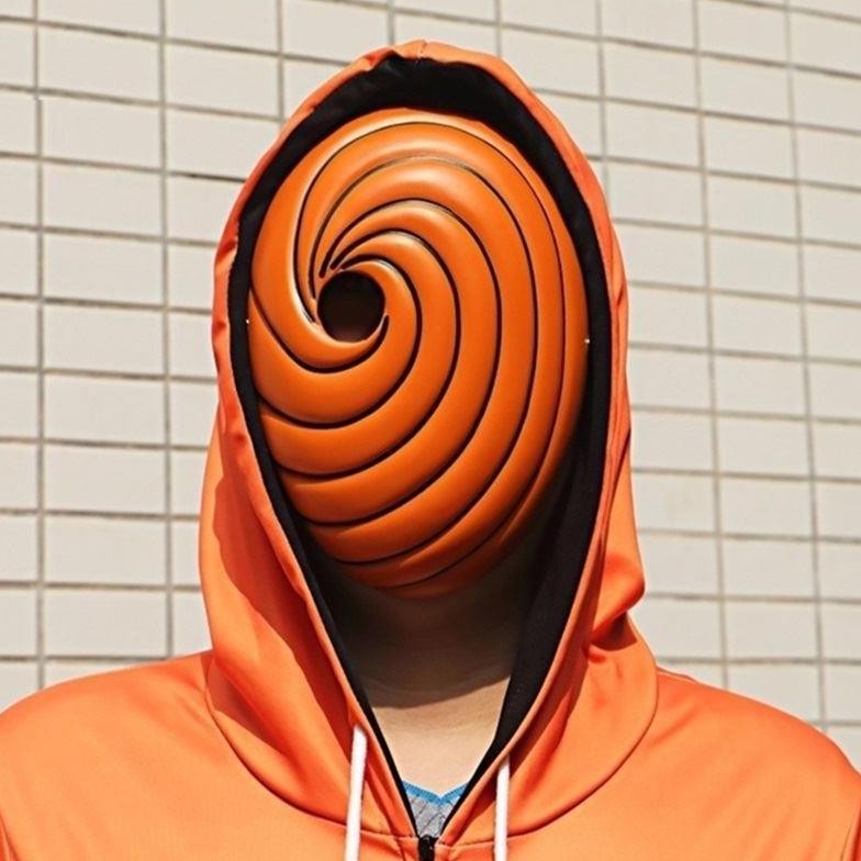 Jual CR - Mask Obito Orange Tobi Obito Uchiha Naruto Cosplay Anime ...