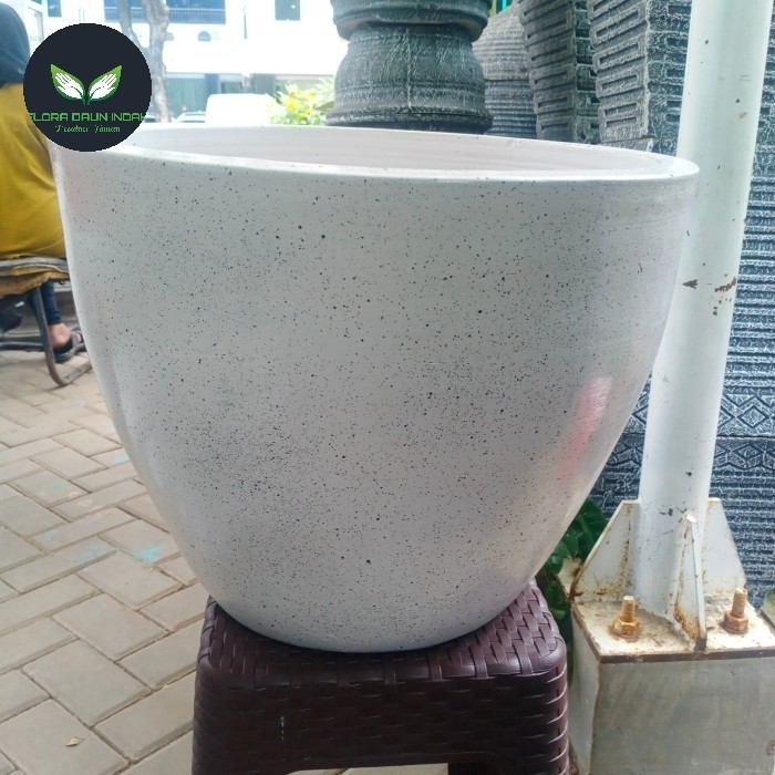 Jual Pot Keramik Metalik Ukuran 50Cm | Shopee Indonesia