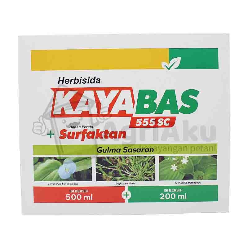 Jual Kayabas 555SC 500ml Herbisida Pembasmi Rumput Selektif Jagung ...