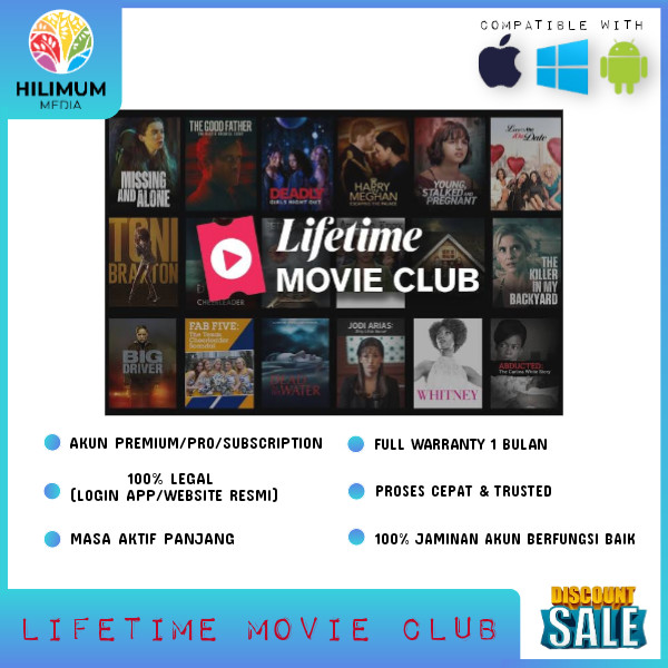 Jual LIFETIME MOVIE CLUB Akun / account PREMIUM Original Termurah |FULL ...