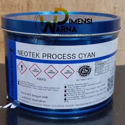 Jual Tinta Offset Cemani Toka - Neotex Process Cyan | Shopee Indonesia