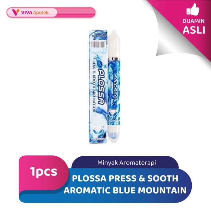 Jual Plossa Press & Soothe Aromatic Blue Mountain Minyak Aromaterapi 8 ...