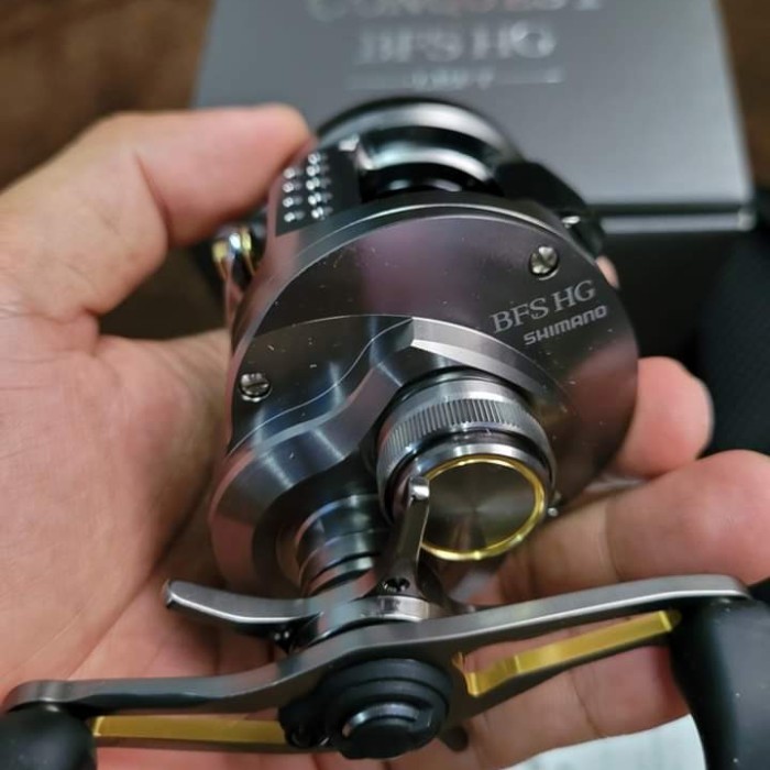 Jual Shimano Calcutta Conquest BFS HG left 2023 garansi resmi | Shopee ...