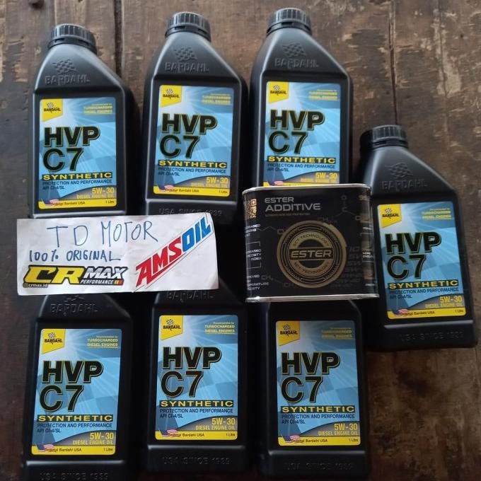 Jual Oli !! Oli Diesel Bardahl C7 5W30 7 Liter + 1 Kaleng Mannol Ester 500 Ml | Shopee Indonesia