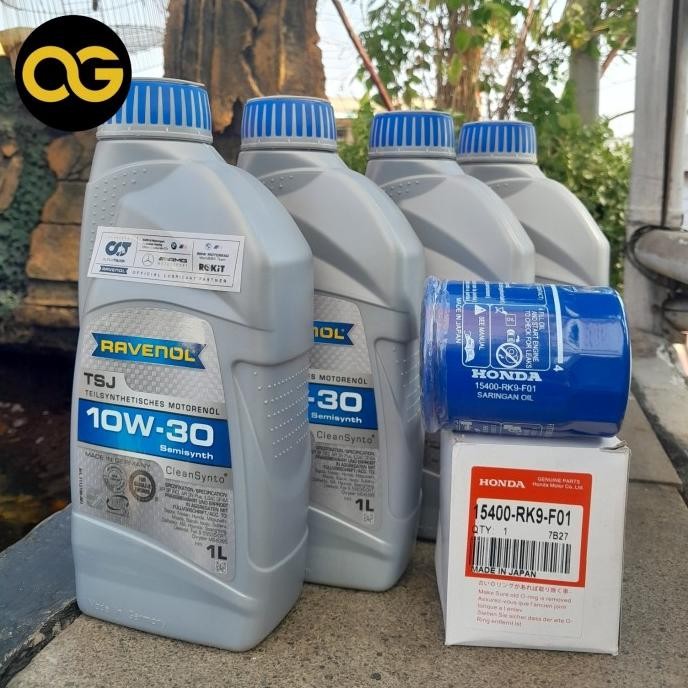 Jual Oli !! Ravenol Tsj 10W-30 Api Sp/Sn Plus Ilsac Gf 6A 4 Liter + Filter Oli | Shopee Indonesia