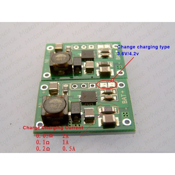 Jual BEBAS ONGKIR! TP5000 3.6V/4.2V 2A CHARGER MODULE 3.7V LITHIUM 3.2V ...