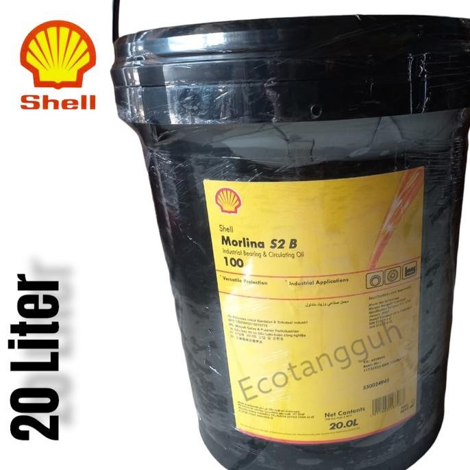Jual Oli !! Circulation Oil Shell Morlina S2 B 100 Pelumas Iso Vg 100 ...