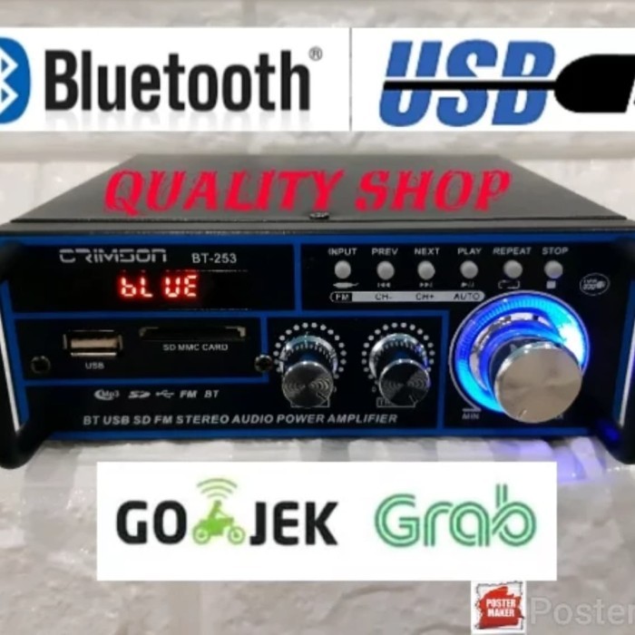 Jual Terlaris!! Ampli Mini Bluetooh Usb Sd Dan Radio Ac-Dc Harga Grosir ...