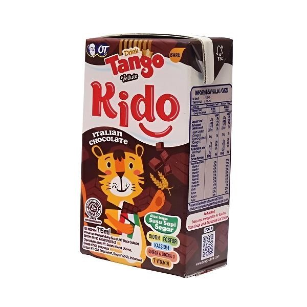 Jual TANGO KIDO UHT CHOCOLATE 115 ML | Shopee Indonesia