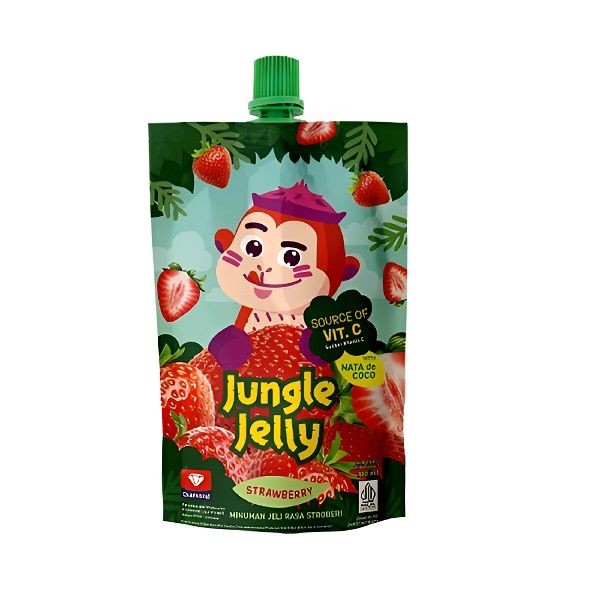 Jual JUNGLE JELLY STRAWBERRY 100 ML | Shopee Indonesia