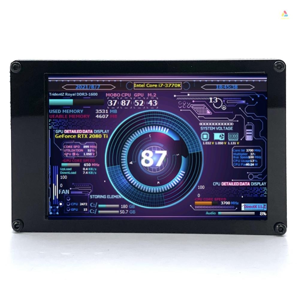 Jual Daybyday Layar Tampilan IPS 3,5 Inci Layar Sekunder Monitor Mini ...