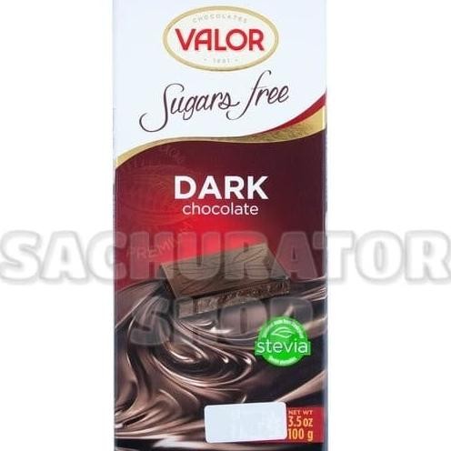 Jual Coklat Cokelat Hitam Bebas Tanpa Gula Valor Sugars Free Dark ...