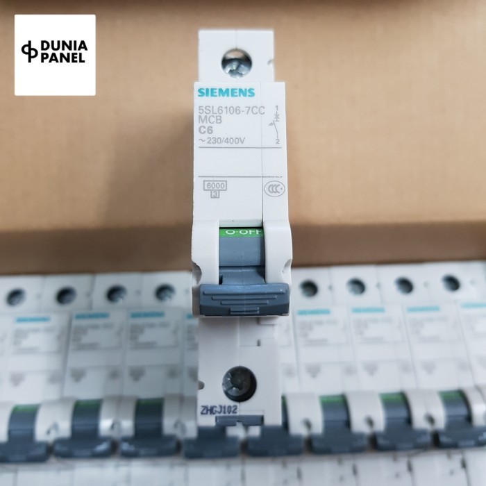 Jual Sale Mcb Siemens 1P 6A 6Ka Mcb Siemens 5Sl6106-7Cc Sni | Shopee ...