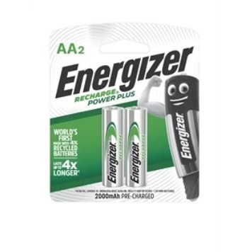 Jual Baterai Isi Ulang Energizer Recharge Power Plus 2000mAh AA (A2) 2 pcs | Shopee Indonesia