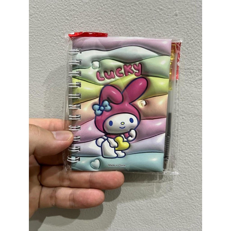 Jual NoteBook Ring Motif A7 Note Book Ring Isi 36 Lembar plus pena ...