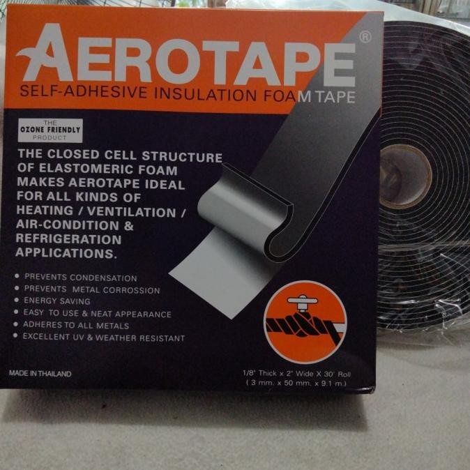 Jual FOAM TAPE AEROTAPE / INSULATION PIPE AEROTAPE ORIGINAL DAN ...