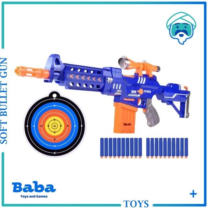 Jual Racun Shopee Lefan Toys Mainan Anak Tembakan Otomatis Super Gun ...