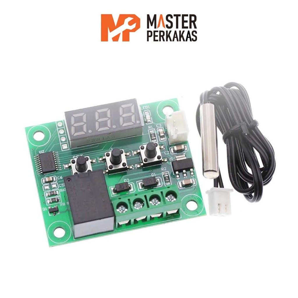 Jual Thermostat W1209 Digital DC 12V MP / Termostat Modul Sensor ...