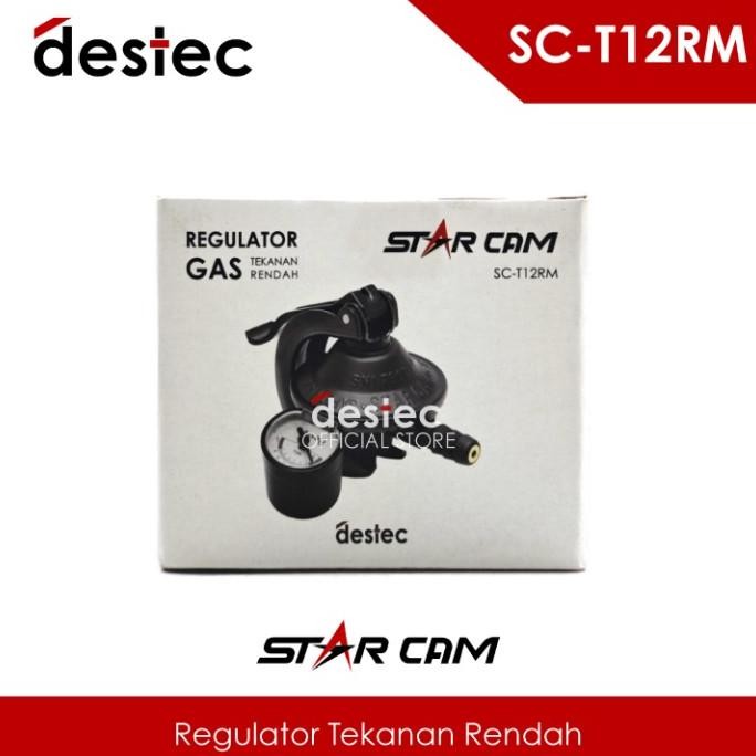 Jual Regulator Gas Starcam Sc-T12Rm Tekanan Rendah Dengan Indikator ...