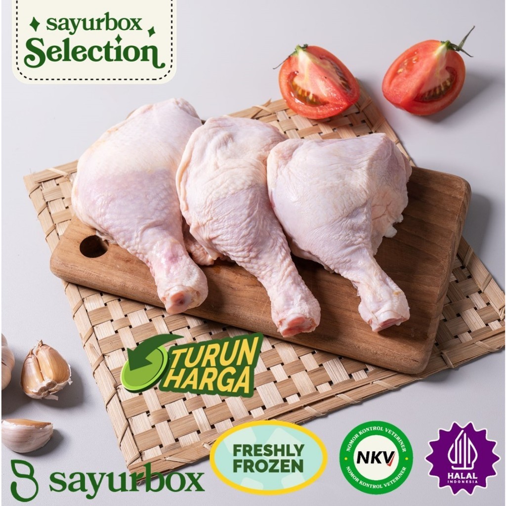 Jual Sayurbox Paha Ayam Utuh 1 kg | Shopee Indonesia