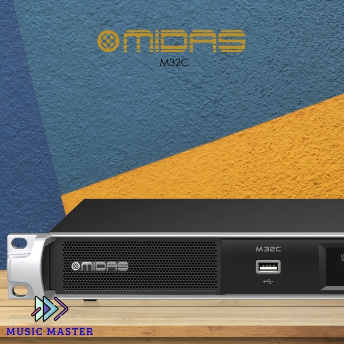 Jual MIDAS M32C Digital Rack Mixer for Installed and Live Sound ...