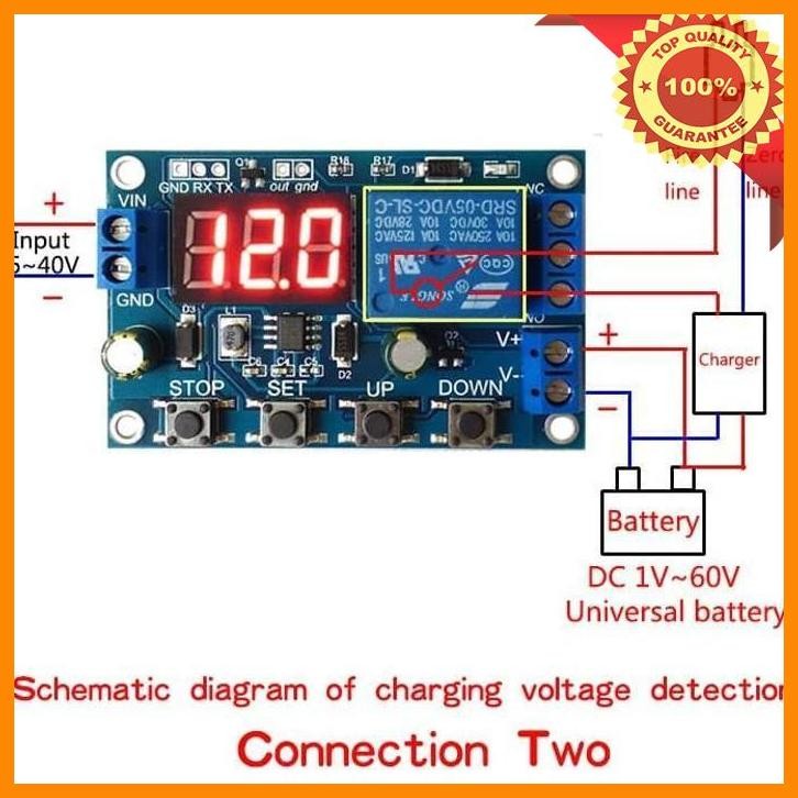 Jual (MARS) XY-DJ MODUL CHARGER CONTROL OTOMATIS SEMUA BATERAI 0-60V ...