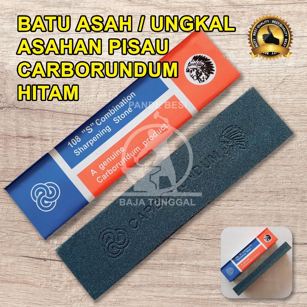 Jual Batu Asah / Ungkal / Asahan Pisau dan Arit Merk CARBORUNDUM Dayak ...