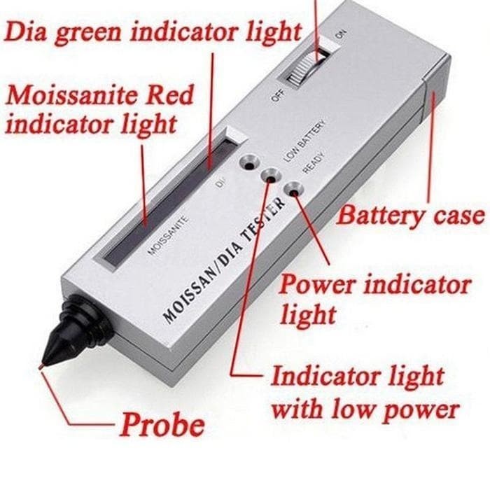 Jual Moissanite Diamond Detector Moisanit Berlian Tester Moissanit ...
