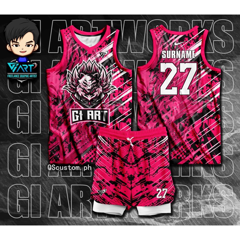 Jual Minnesota Timberwolves Basketball Jersey Pink Set untuk Pria ...