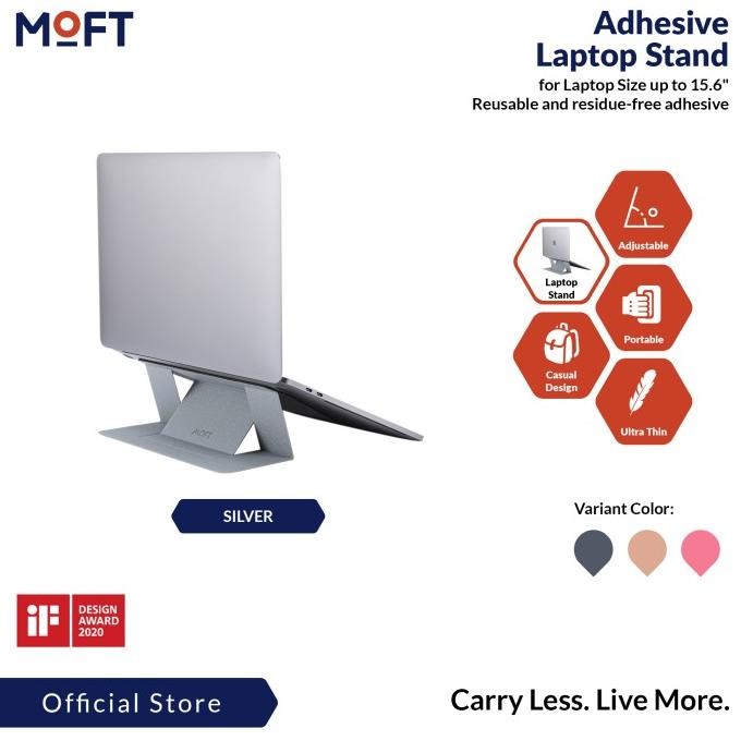 Jual Moft Adhesive Laptop Stand Holder / Dudukan Laptop / Alas Laptop ...
