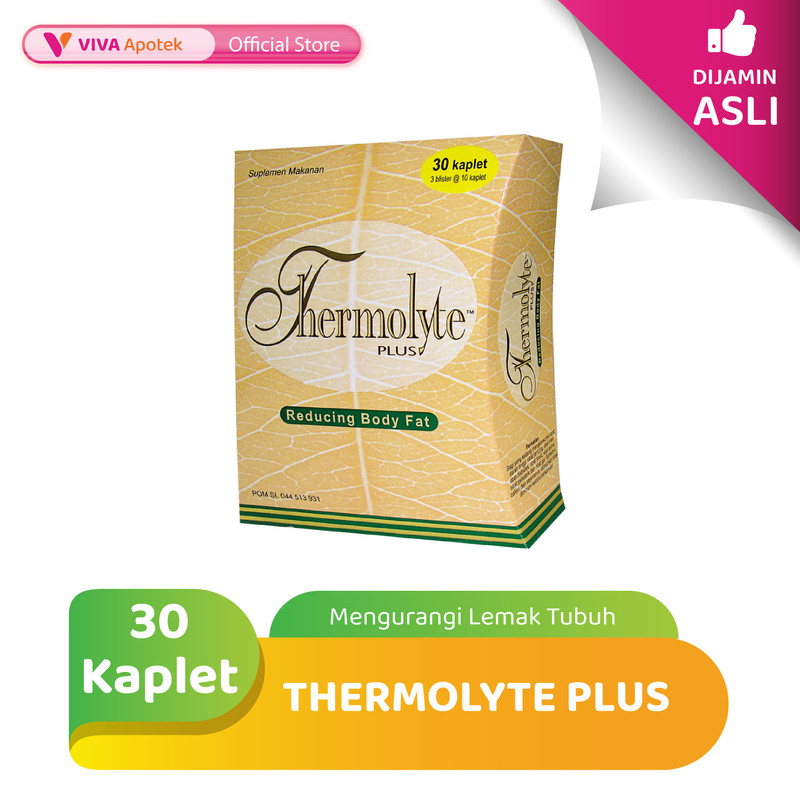 Jual Thermolyte Plus untuk Mengurangi Lemak Tubuh (30 Kaplet) | Shopee ...