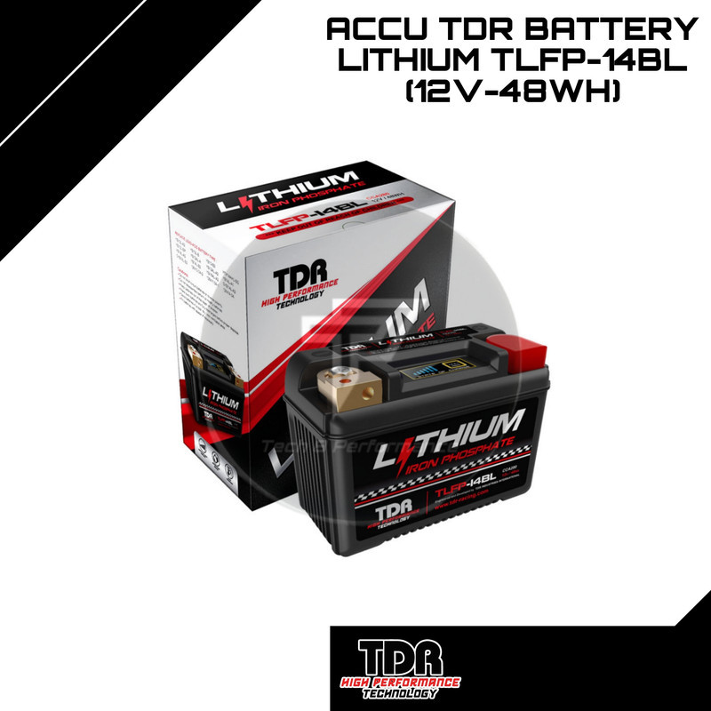 Jual Accu TDR Battery Lithium TLFP-14BL (12V-48WH) | Shopee Indonesia