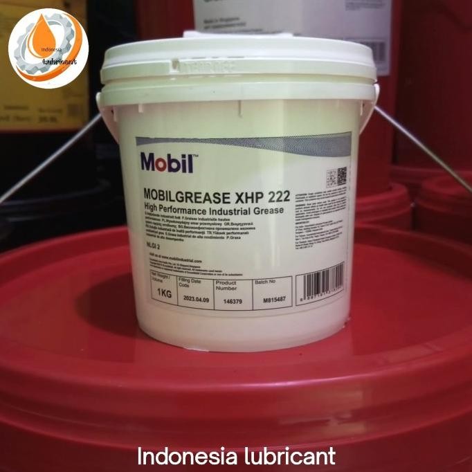 Jual MOBILGREASE XHP 222 GREASE LITHIUM COMPLEX PAIL 1KG 2807T | Shopee ...