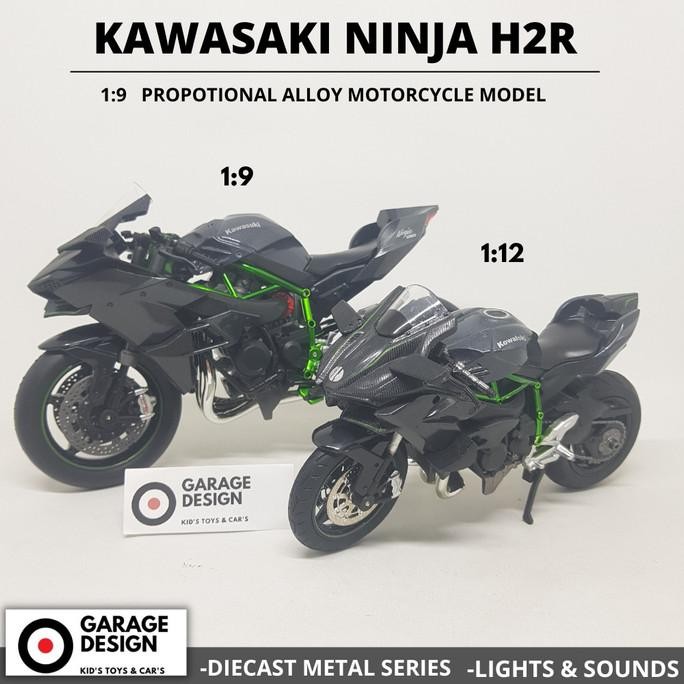 Jual Diecast 1:12 Kawasaki Ninja H2R Motor Bike - Motor Miniatur Skala 1:12 PS99 | Shopee Indonesia