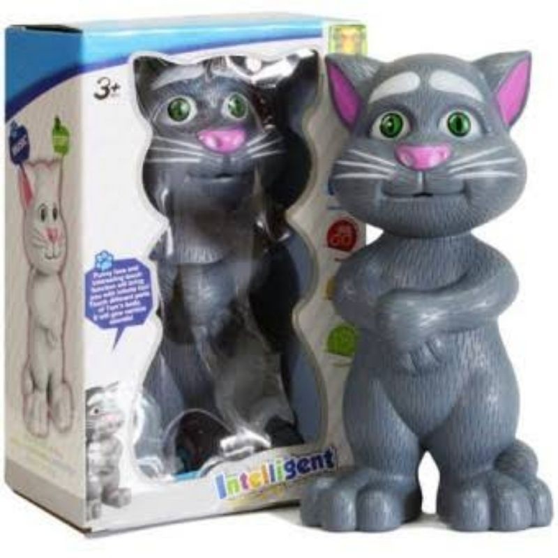 Jual Tom Cat Boneka Kucing Bicara Berdongeng Intelligent Talking Tomcat ...