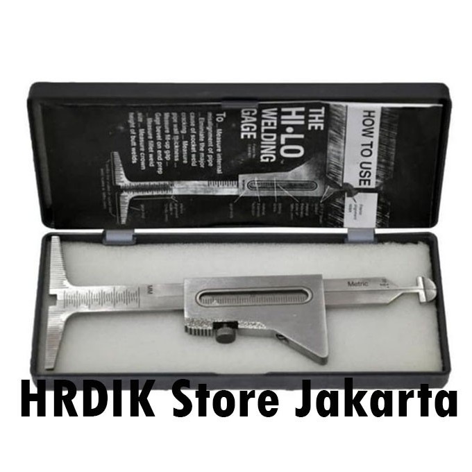 Jual Hi Lo Alat Ukur Las Hilo Welding Gauge Hi-Lo Pipe Gage Welder Hi ...