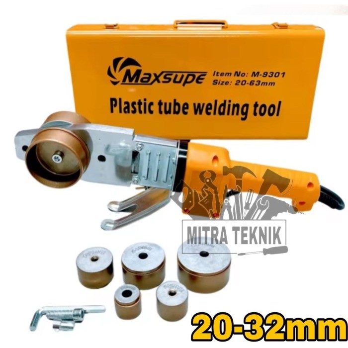 Jual MAXSUPE MESIN LAS PPR HEATER 20-32MM / 20-63MM PIPE WELDING ...